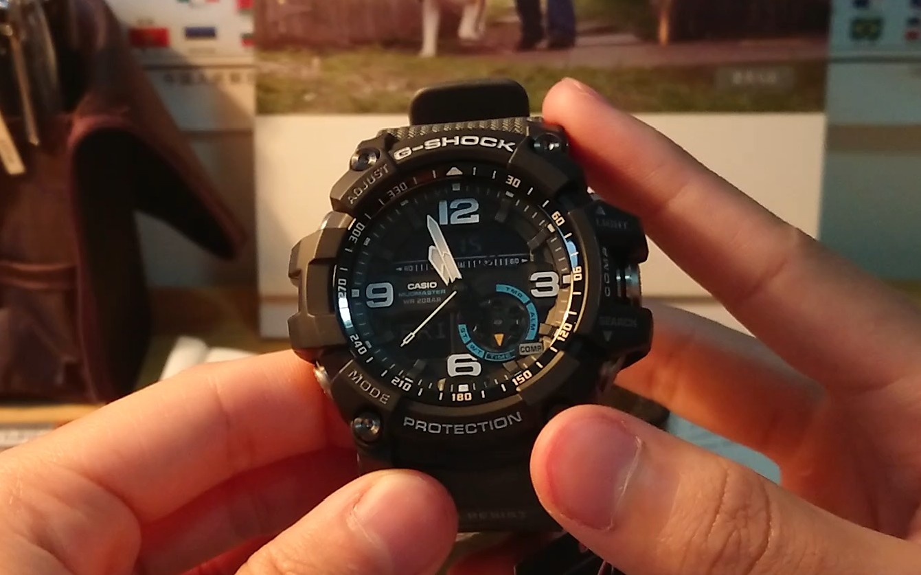 【立刻上手】G-shock小泥王手表灰蓝配色 卡西欧gg1000 请看简介!有...