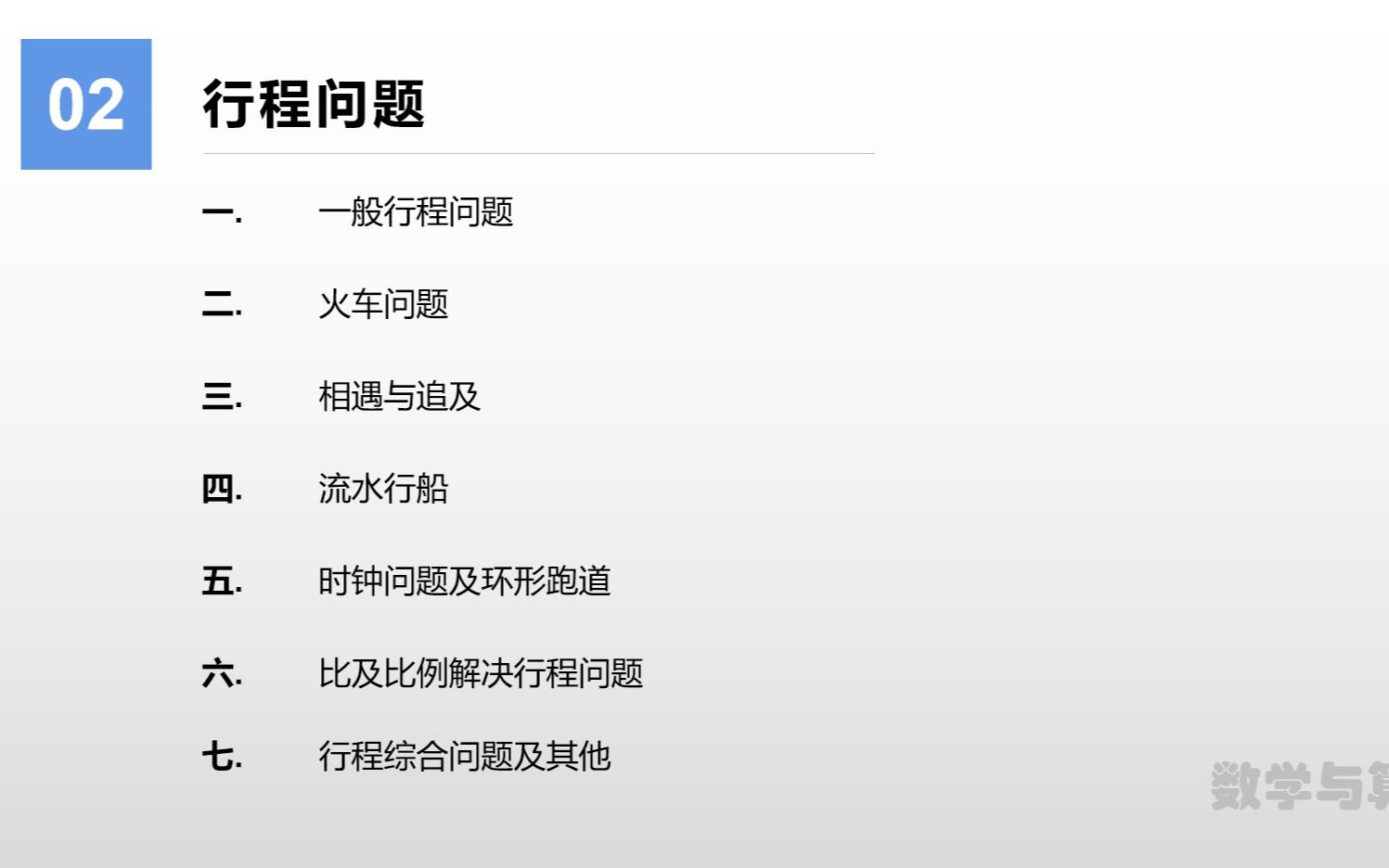 应用题部分 -- 行程问题 --比及比例解行程问题