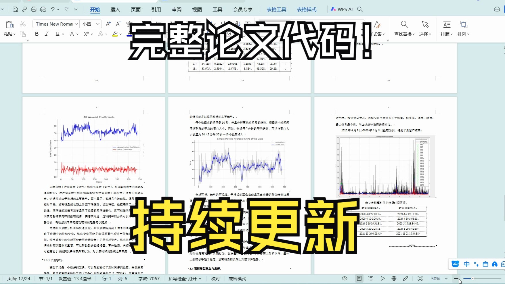 2024五一数学建模C题完整论文持续更新中!