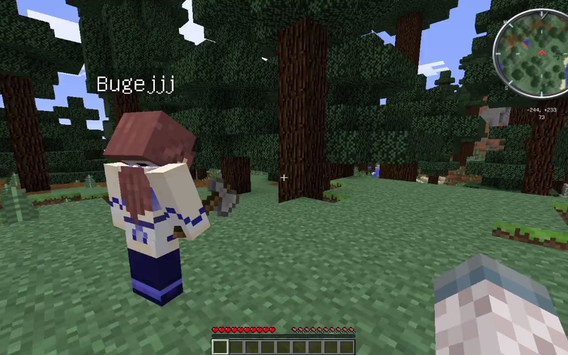 是天幻! 我的世界双人实况 1.7.10 暮色森林_单机游戏热门视频