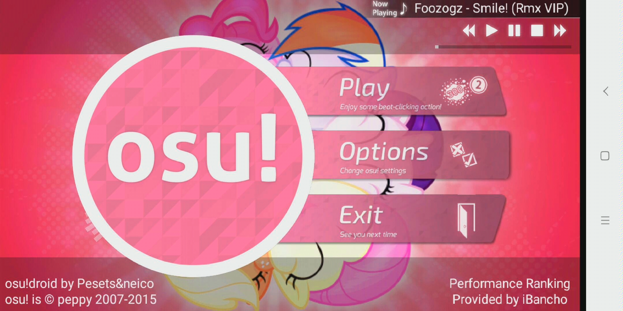 Smile HD 完整版 最高难度 OSU Vs UP