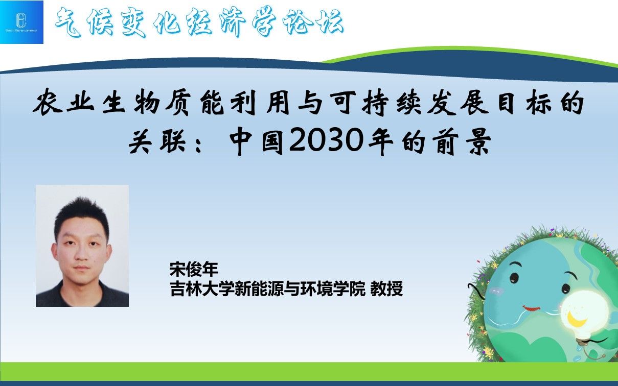 农业生物质能利用与可持续发展目标的关联:中国2030年的前景