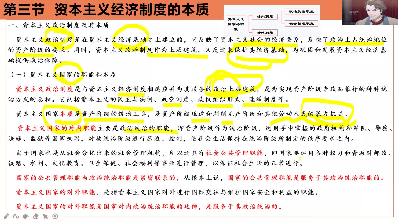 马原知识点深度讲解——第四章第三部分资本主义政治制度和意识形态...