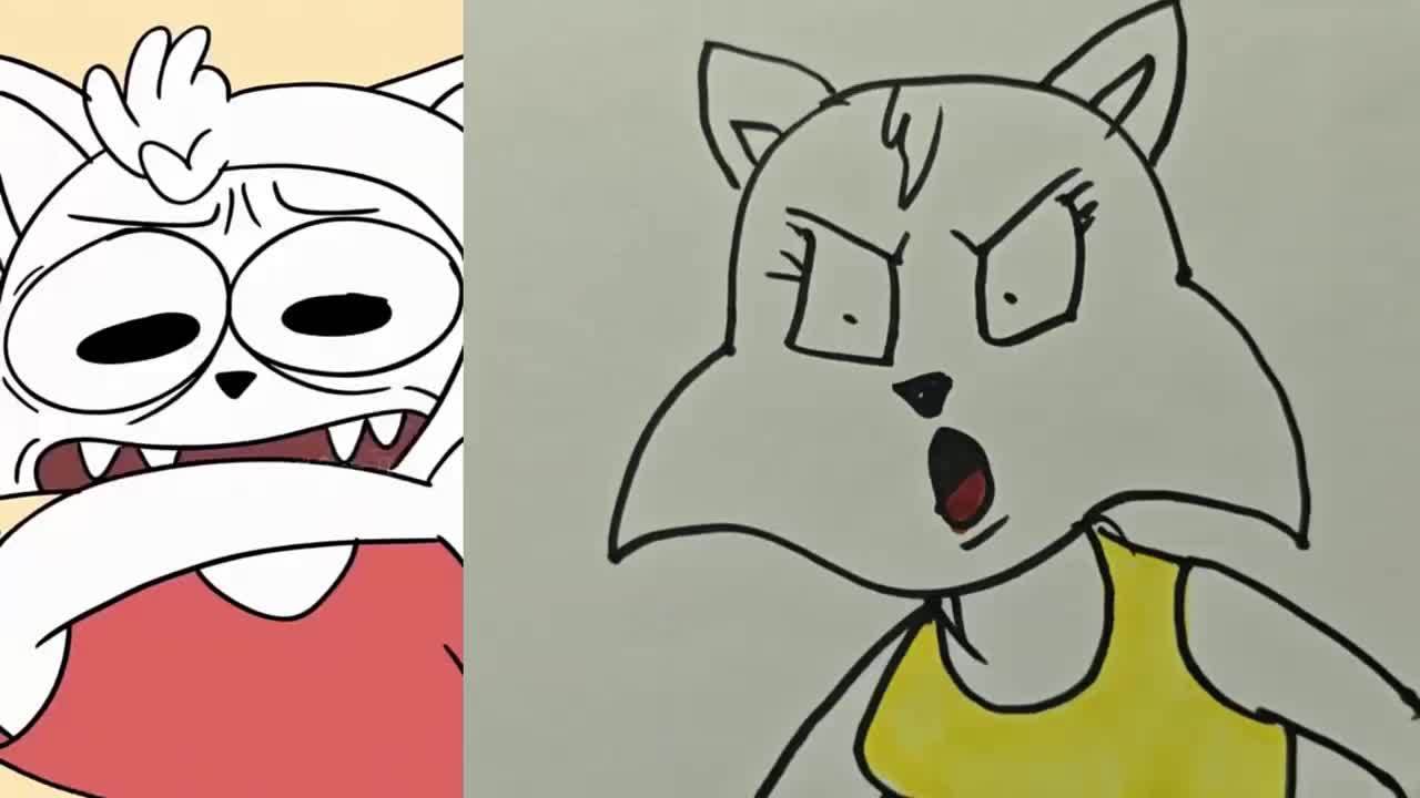 85.简笔画4#简笔画 #二次元 #动漫推荐