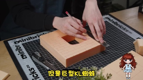 模型制作:可怕的骷髅蜘蛛怪,千万别被他给抓走了!