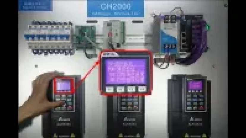 CH2000变频器与DVP系列PLC进行CANopen通讯调试方法