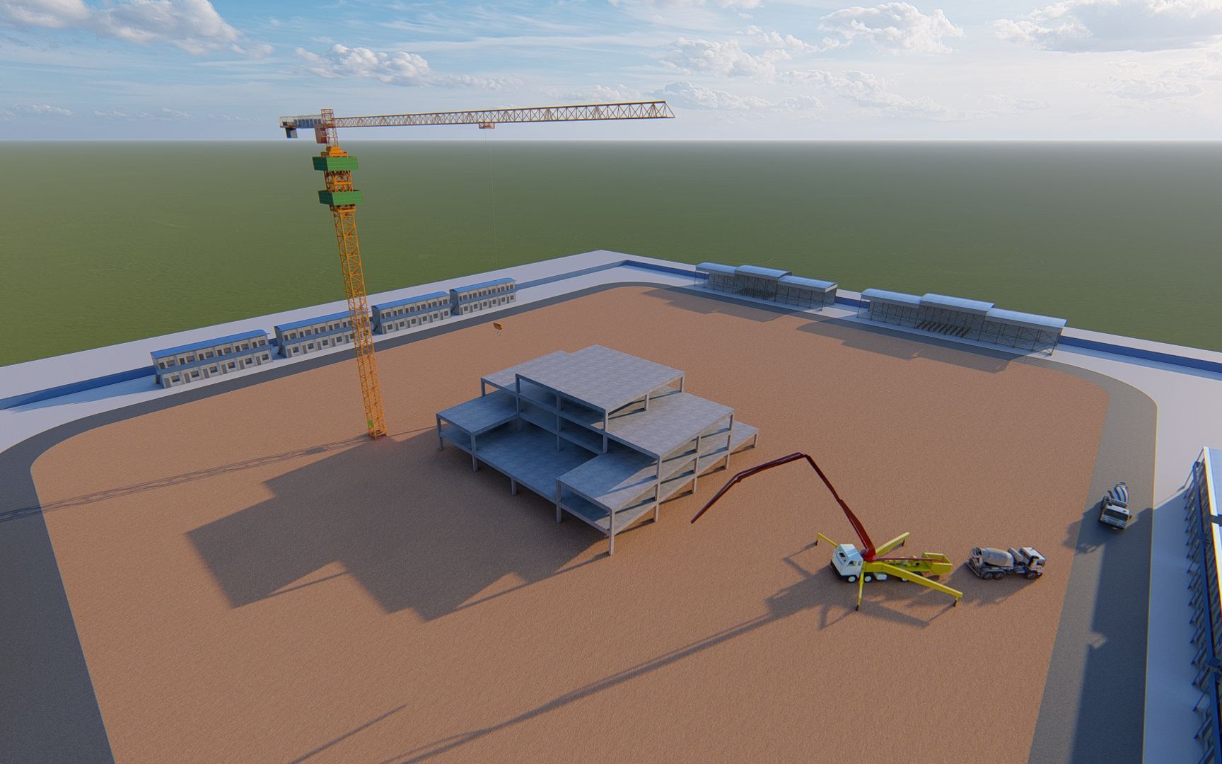 lumion建筑生长动画