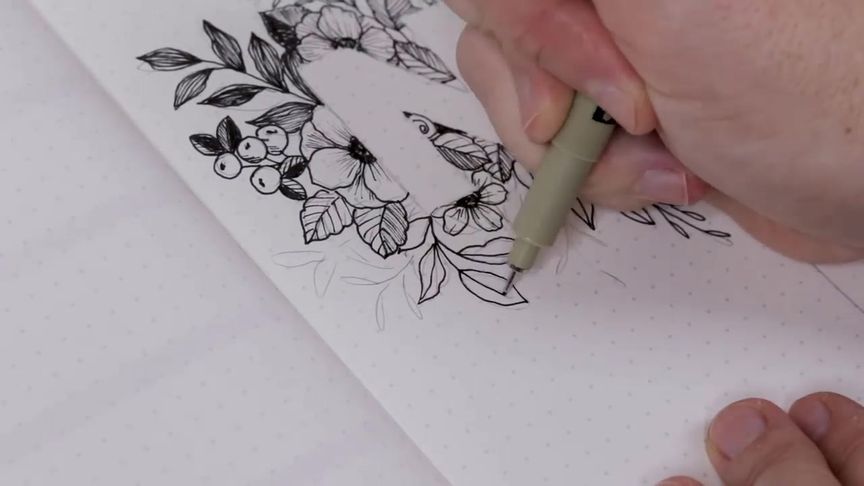 牛人教你如何在笔记本上画画,最后完成真是惊艳!