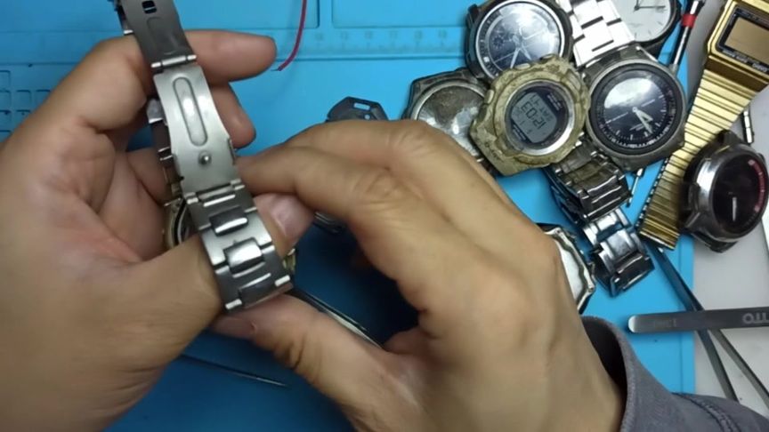 [开箱视频]一堆二手卡西欧手表准备翻新