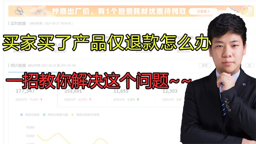 拼多多买家买了产品要求仅退款,一招解决你们这个问题