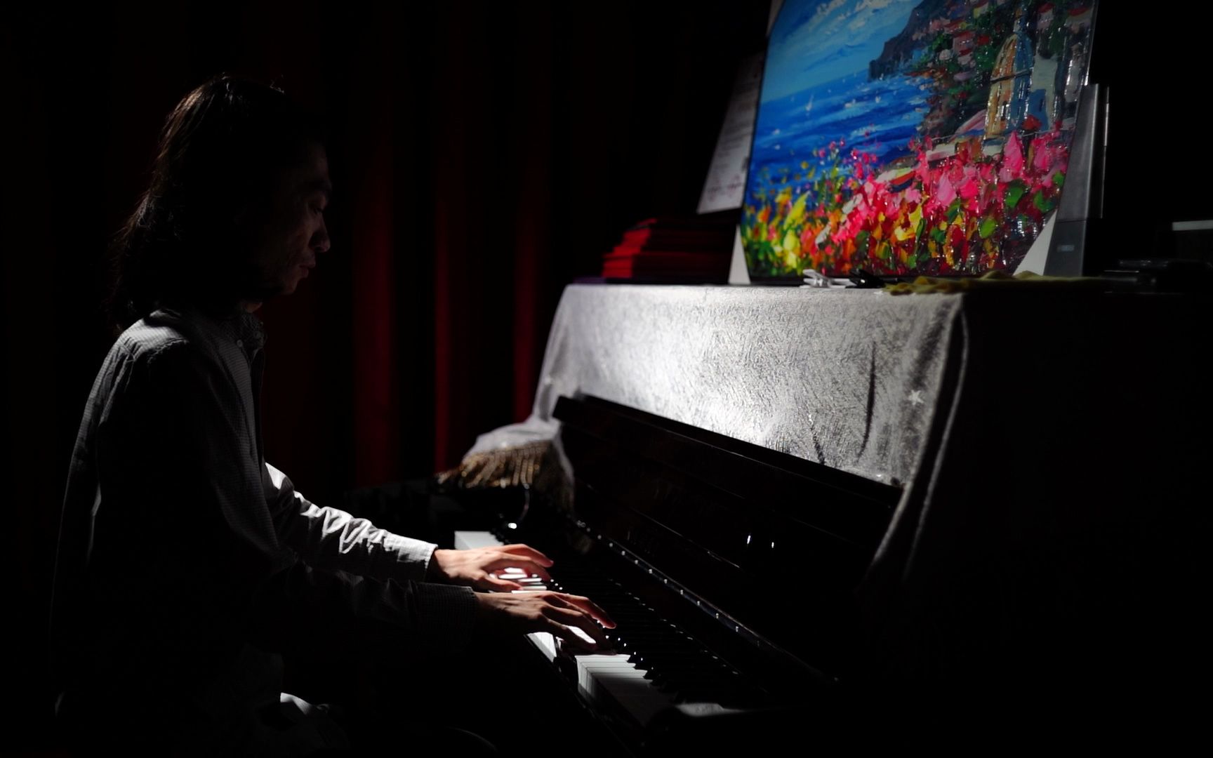 【原神/钢琴】-故国的回忆-须弥沙漠-塔尼特露营地BGM-啁哳流变之砂