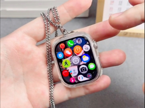 你以为这是手表?不!这是我的mini小“手机”可以插卡可以自由运行...