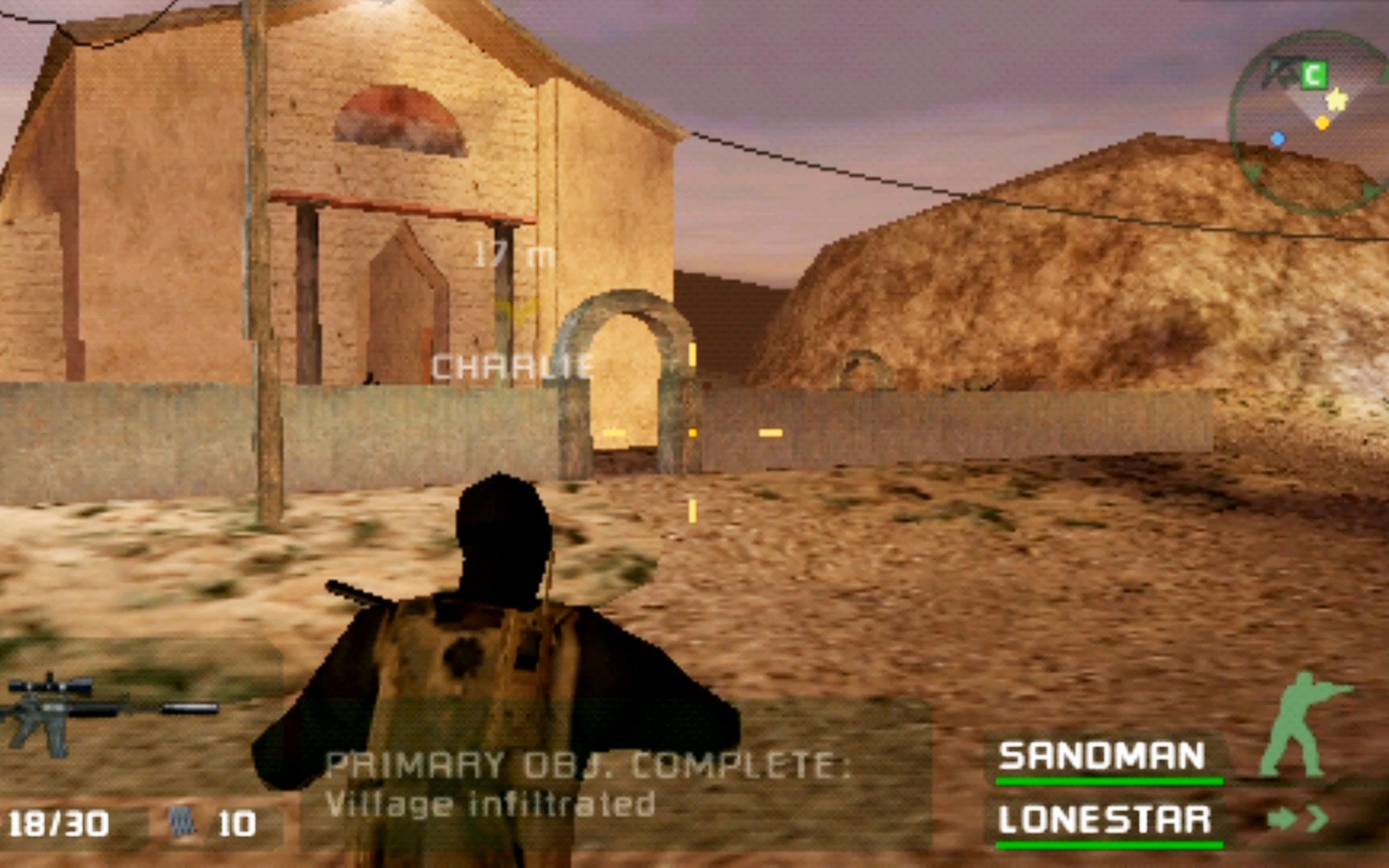 ...可数的战术第三人称射击游戏之一,在掌机上就可以体验到的战术模拟,...