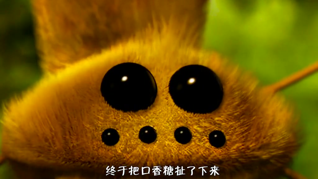 ...随意丢弃的口香糖给小动物们带来了不小的困扰 #治愈动画 #微观世界