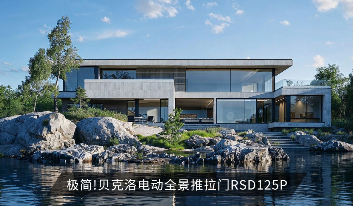 贝克洛 | 产品鉴赏:RSD125P电动全景推拉门