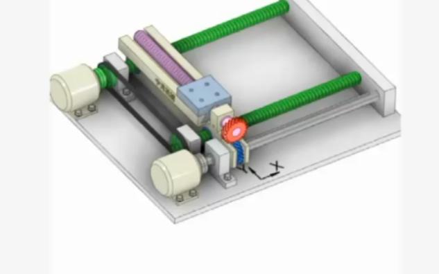 华为XY轴自由编程定位机构