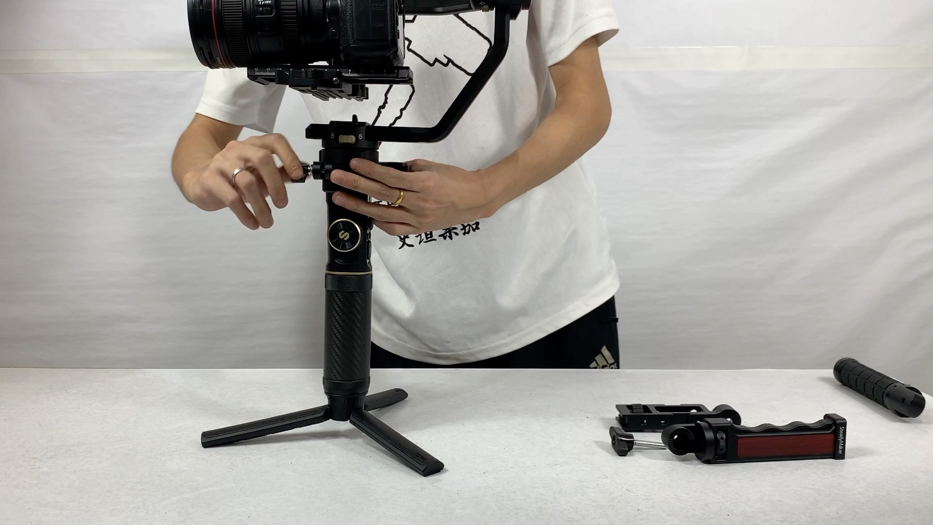 史坦米加T2智云云鹤2S稳定器专用提壶手柄配件醍醐支架拓展