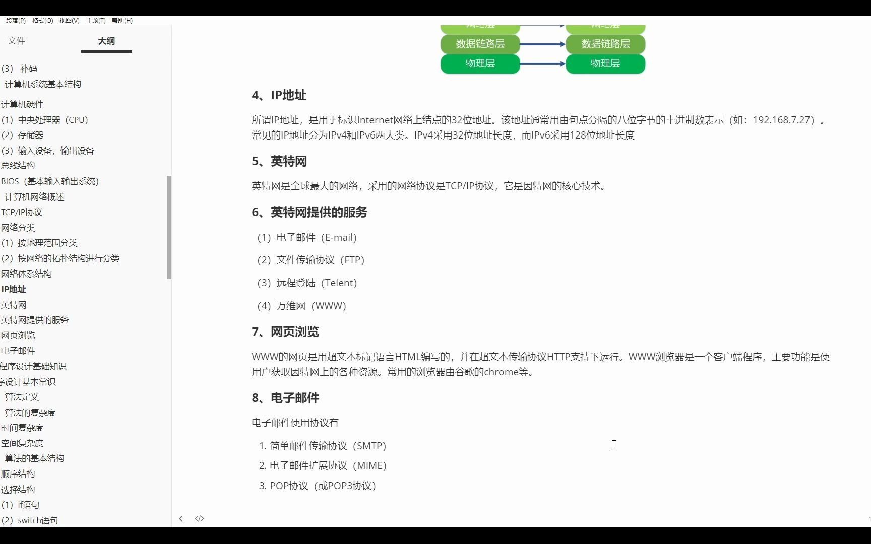 2020CSP-J题型分析及知识点汇总(二)