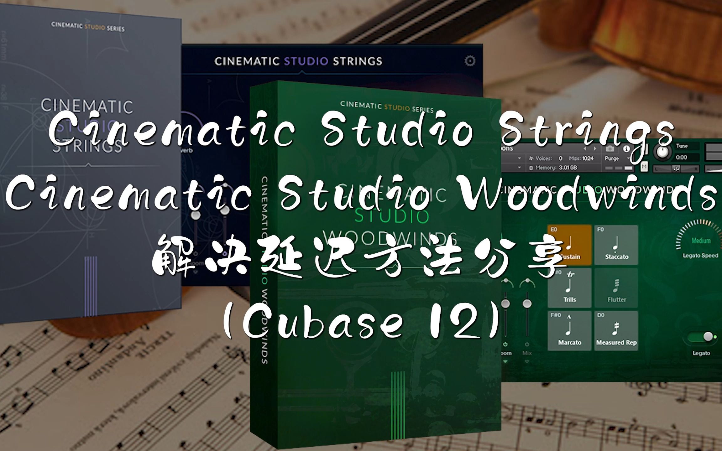 ...Studio】音源教程系列(1)CSS、CSW延迟解决方法(Cubase 12)