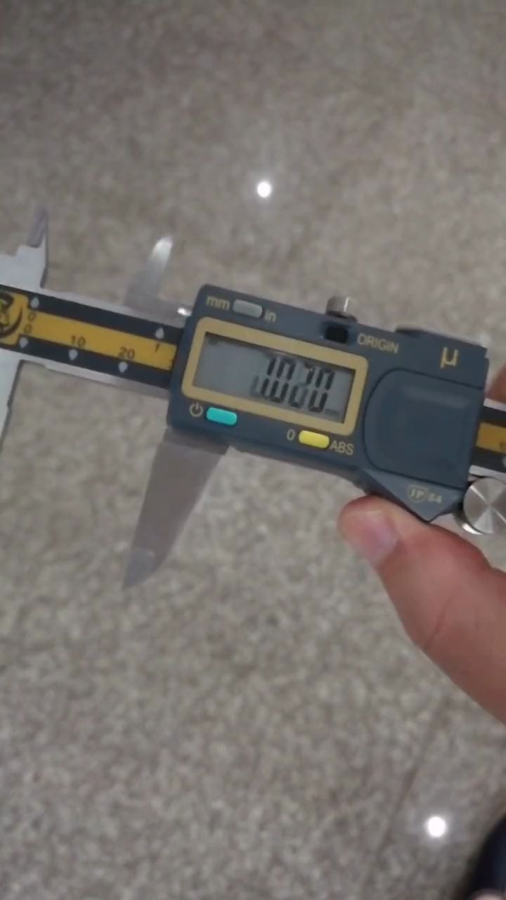数显卡尺的ABS增量测量如何使用#数控加工