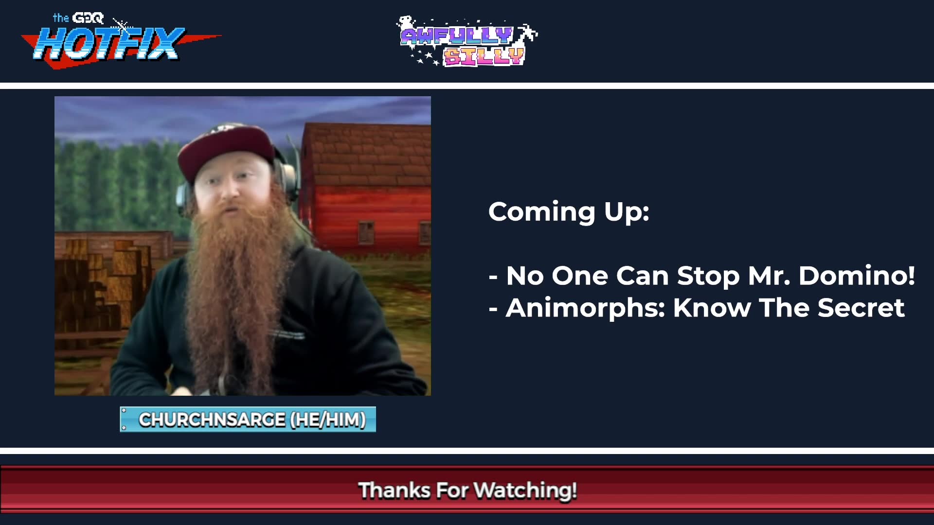 非常愚蠢的AGDQ备份游戏