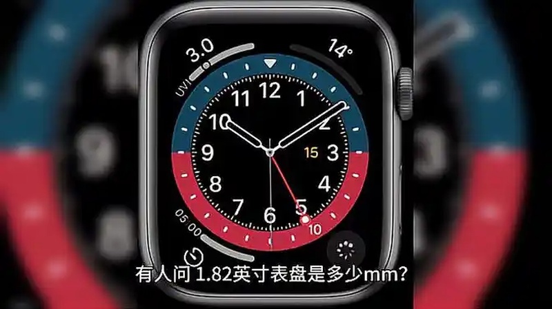《1.82 英寸表盘大揭秘:毫米换算与佩戴体验解析》