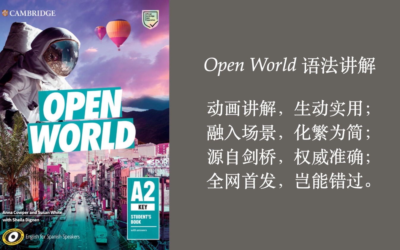 剑桥极简语法第一辑-Be动词的一般过去时