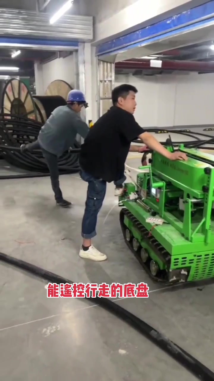 #电缆输送机 #电缆敷设机 #电力施工 #电缆敷设