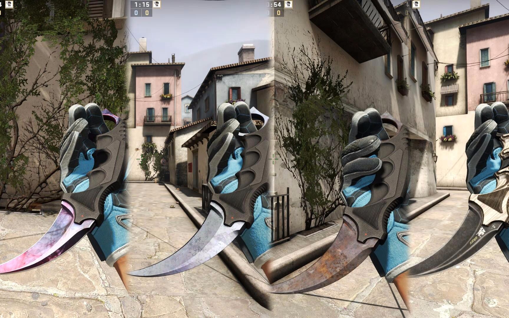 CSGO:性价比巨高的四把爪子刀,强烈推荐