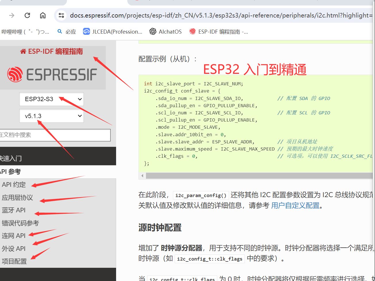 ESP32 ES8311声音芯片做一个音乐播放器_1(I2C和I2S协议的应用场景)
