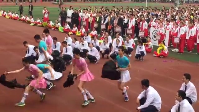 【运动会】全程高能!成都中学生的运动会开幕式!