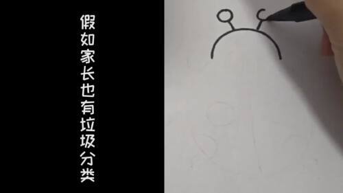 快来给家长分分类看动画学画画 亲子育儿