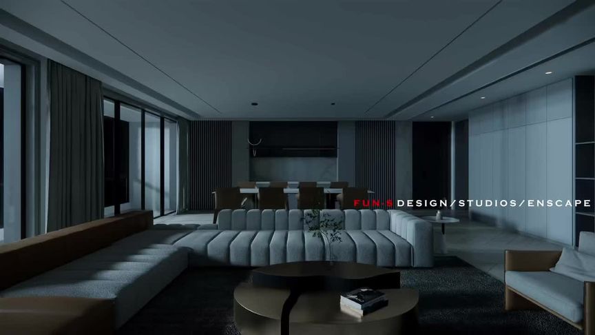 交作业!ߘ�#全案设计 #设计案例分享 #智能灯光系统 #无主灯设计