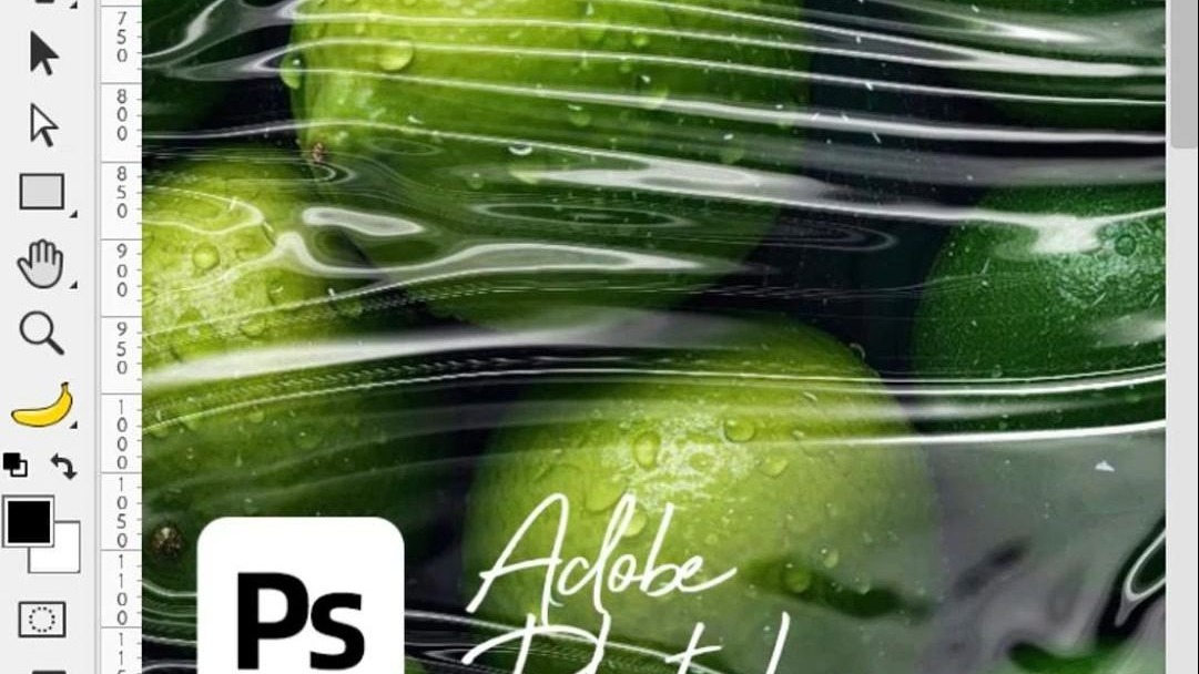 PS教程-快速学会食物覆膜效果