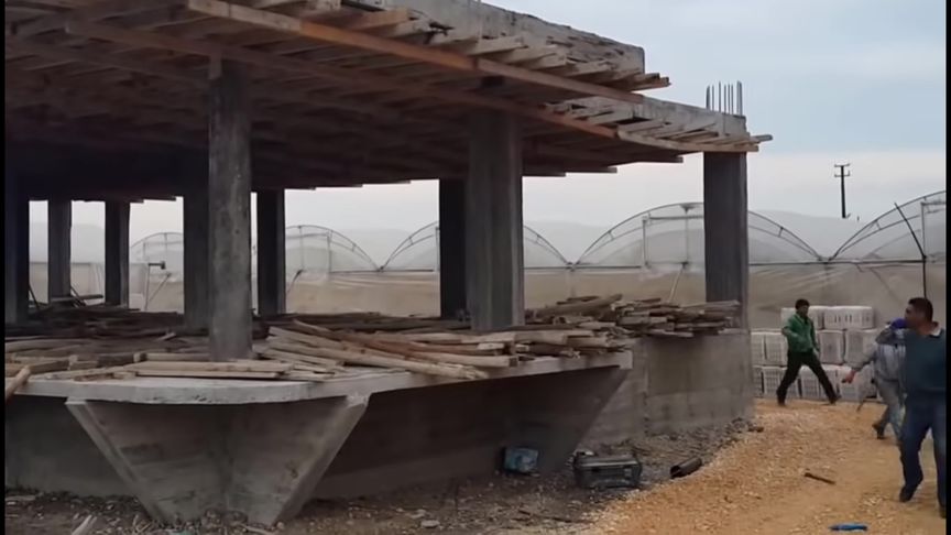 某建筑工地拆模,你怎么看?#安全员 #建筑施工现场
