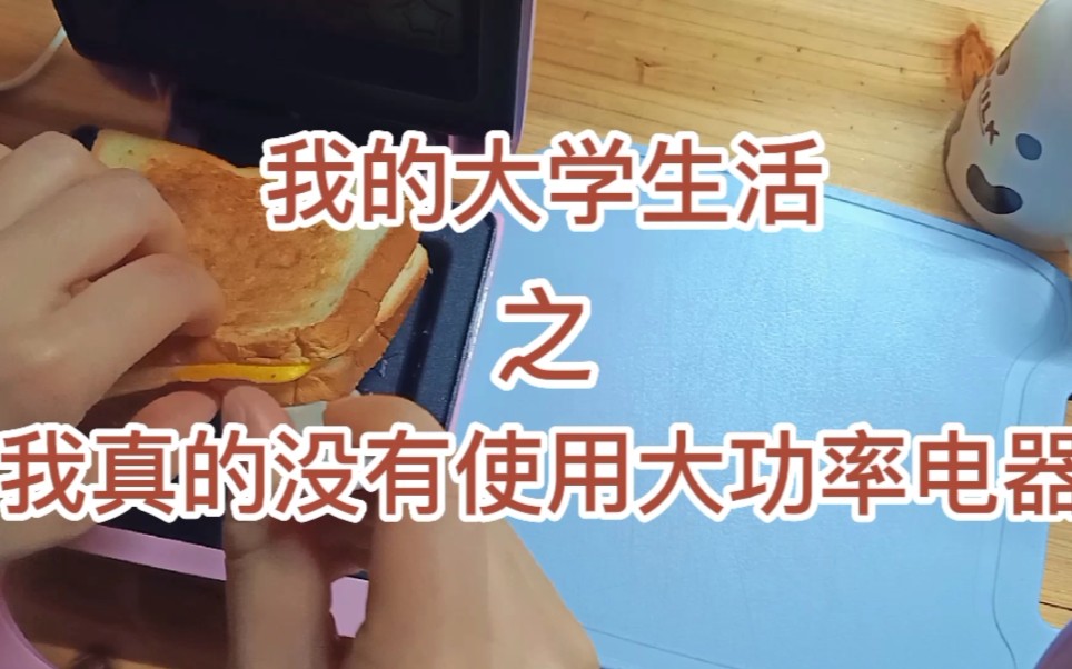 我的大学生活之我真的没有使用大功率电器