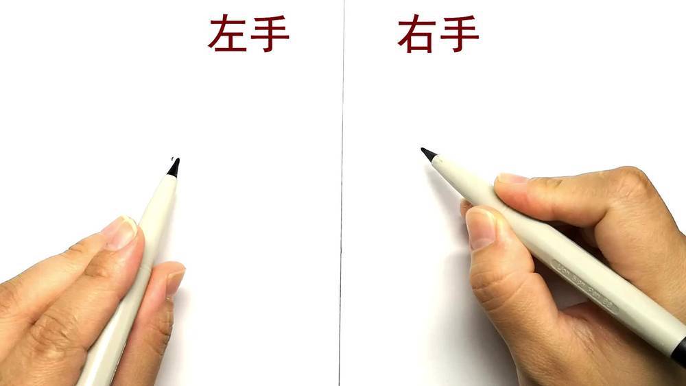 左右手画大耳朵图图,结果真搞笑