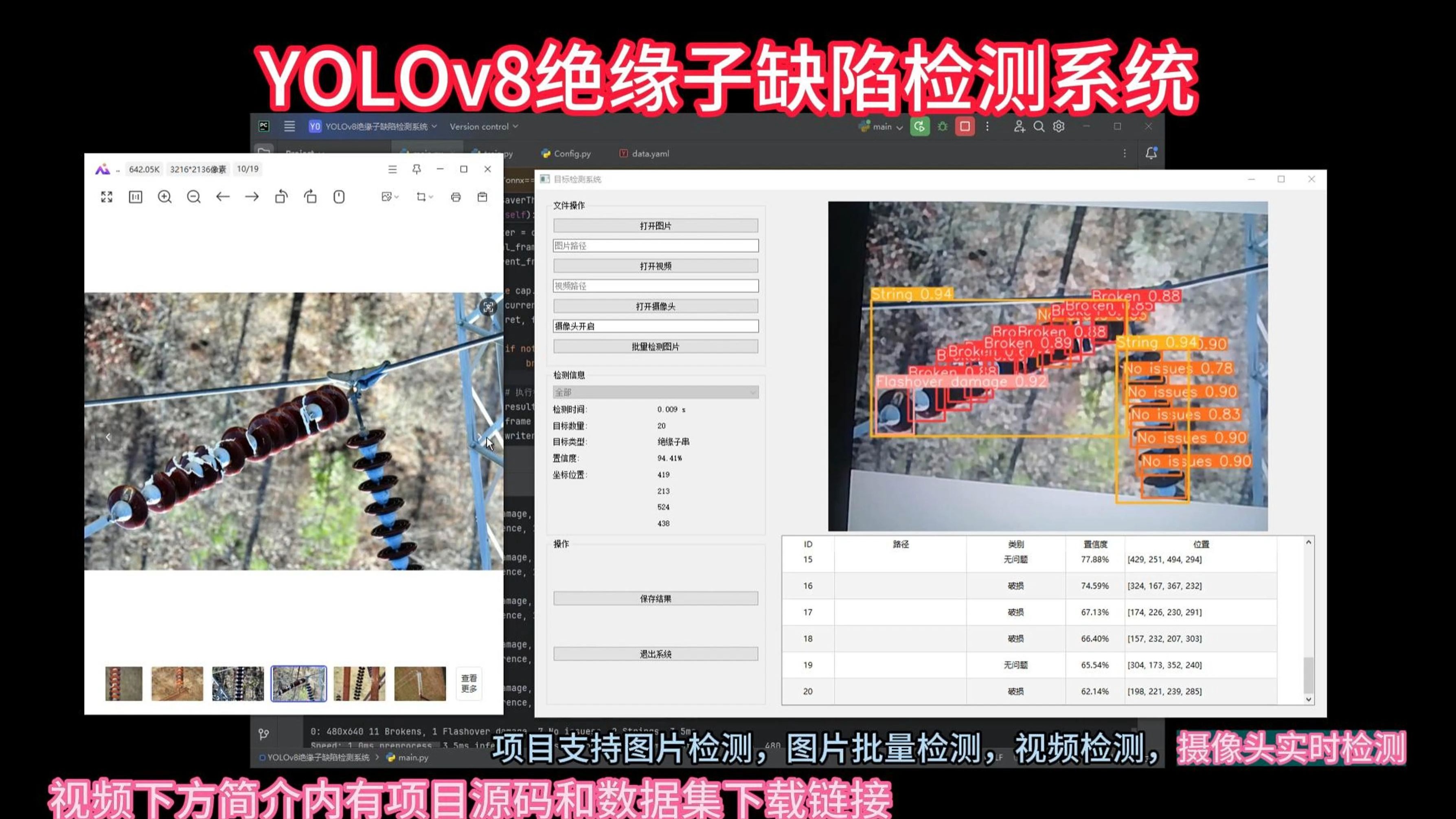 ...缺陷检测系统(YOLOv8+YOLO数据集+UI界面+Python项目源码+模型)