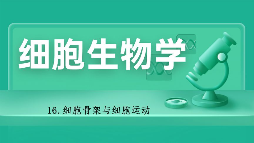 细胞生物学16.细胞骨架与细胞运动【转载】