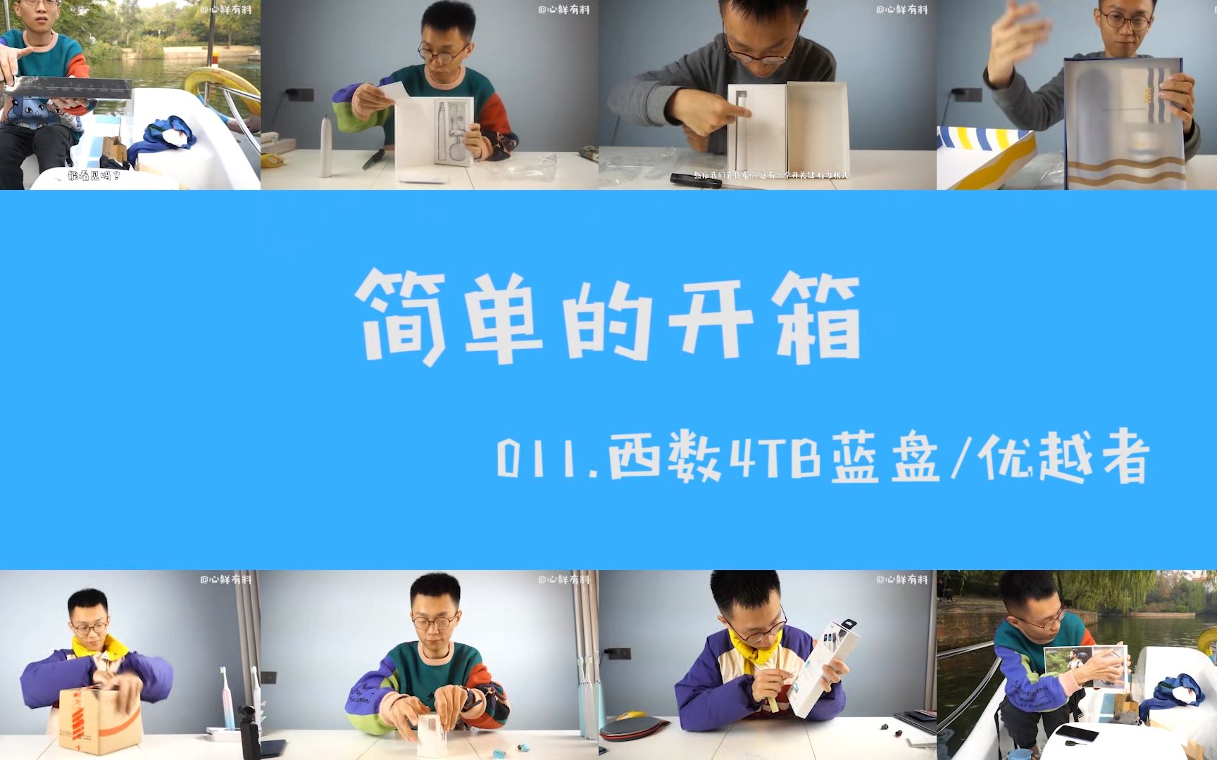 西数4TB蓝盘/优越者硬盘盒(011.日常式数码)