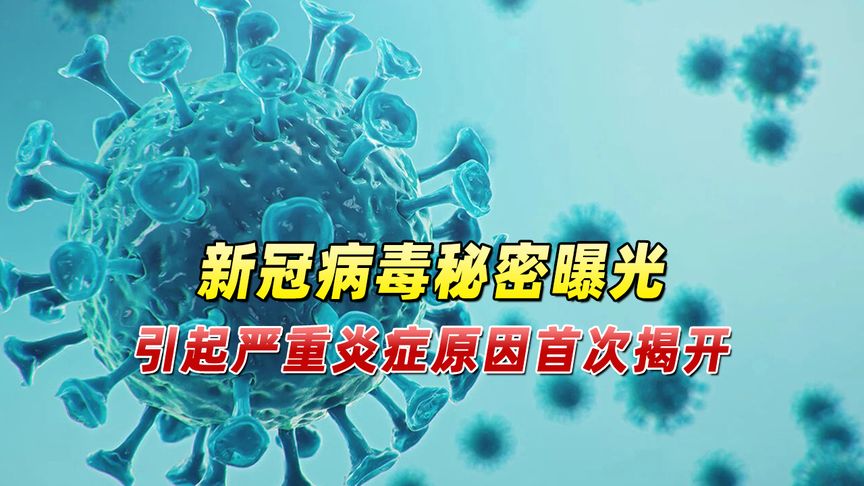 新冠病毒秘密曝光,引起严重炎症原因首次揭开,与这两类细胞有关