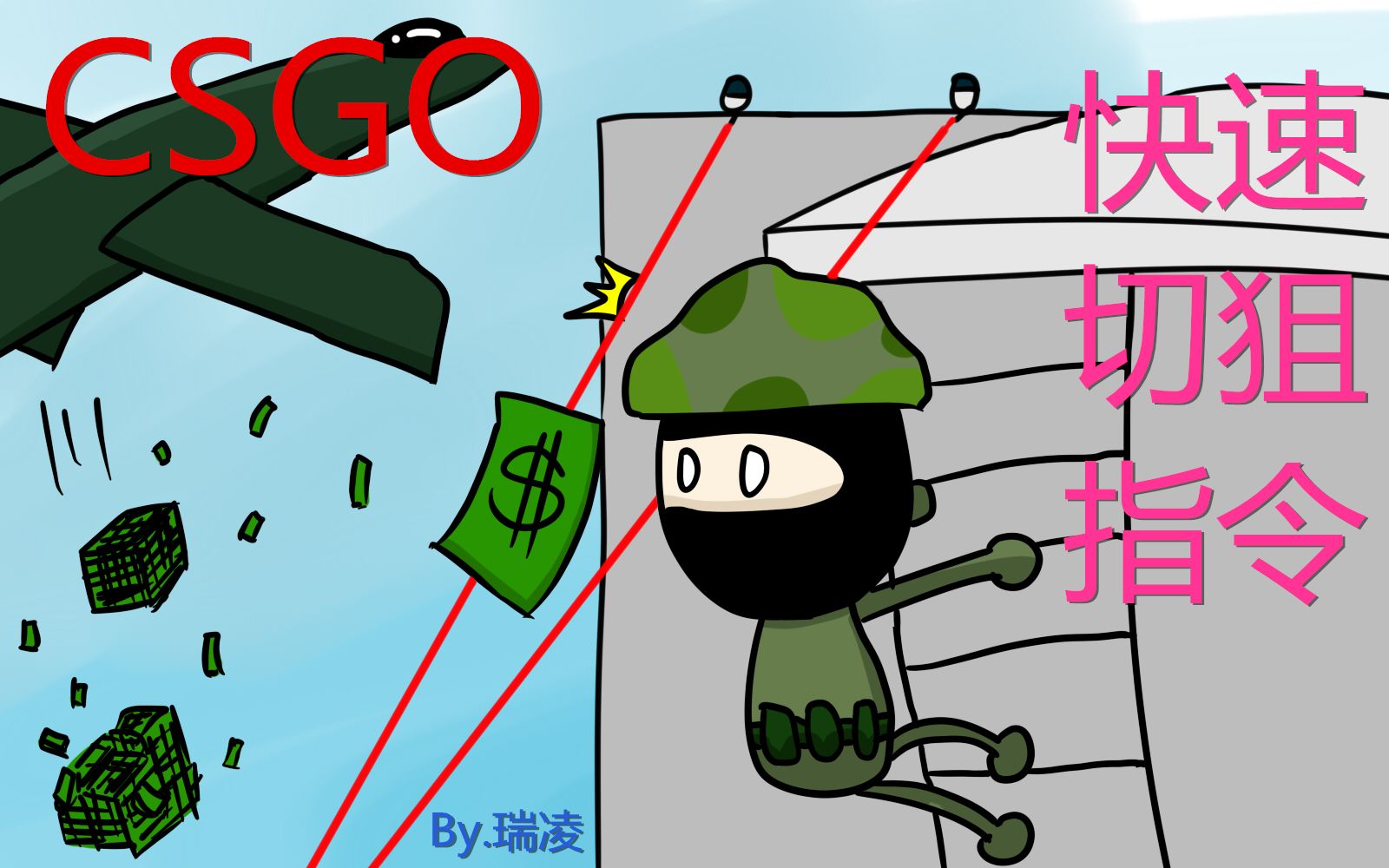 【CSGO】快速切狙指令及相关教学