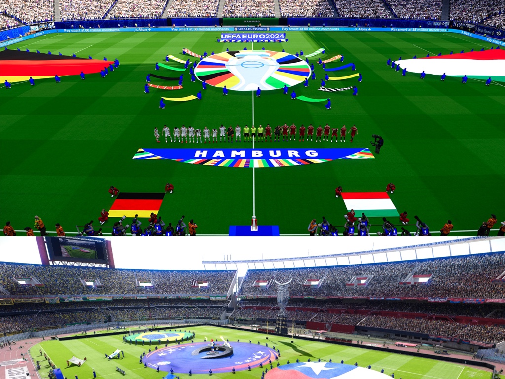 实况足球PES2021梦想大补2024七月欧洲杯美洲杯最终版-激情盛夏,...