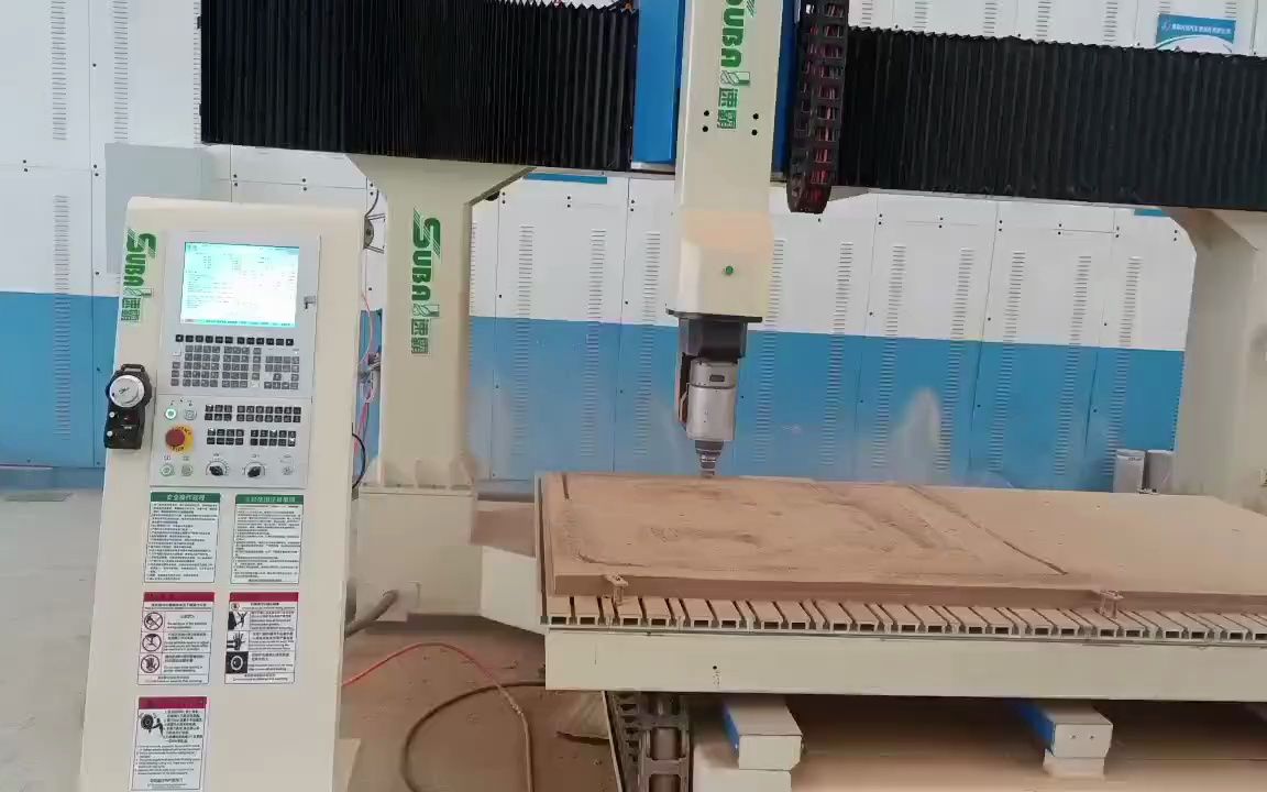 木模加工中心机床 厚片吸塑件加工 五轴五联动加工中心