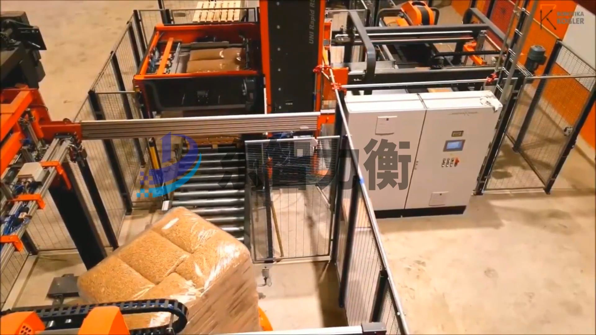 东智力衡-宠粮自动定量灌装封包称重码垛入库生产线