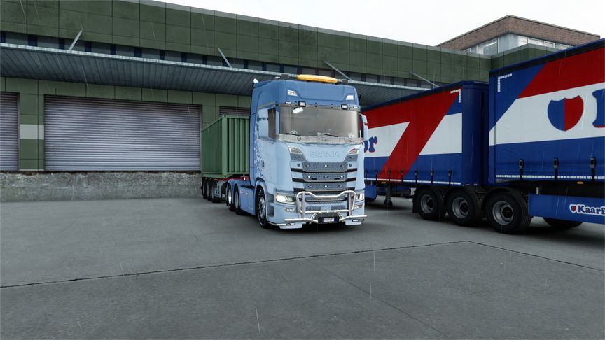 欧洲卡车模拟2行车记录 多特蒙德(德国)-基尔(德国)2/2