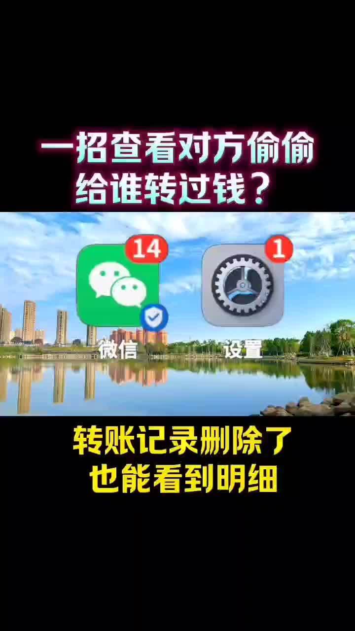 一招查看对方偷偷给谁转过钱,删除转账记录也能查到