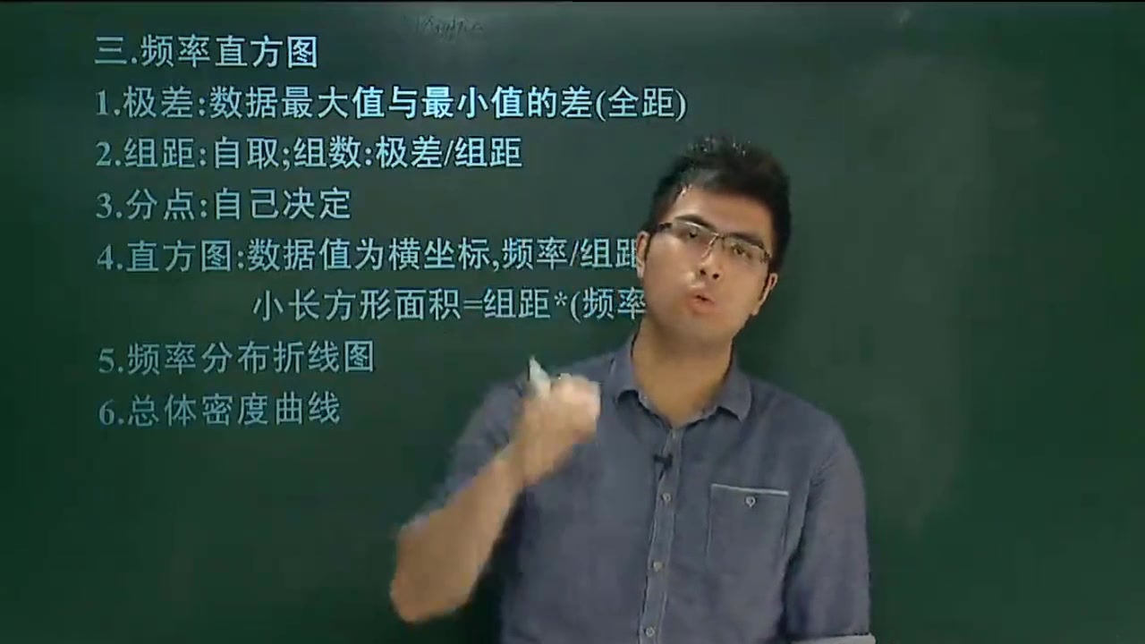 高一数学:统计频率直方图例题解析,一节课彻底学会