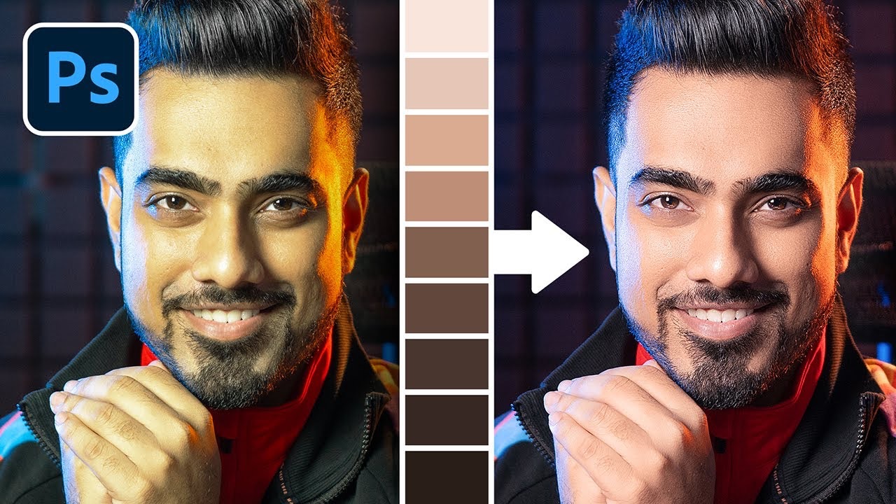 始终获得完美肤色的作弊代码! - Photoshop