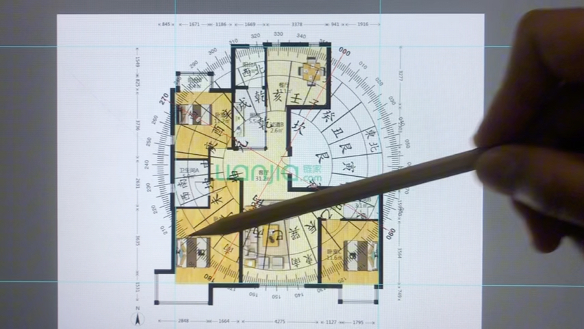 方位搞错,导致火烧天门(西北厨房)、西南厕所!